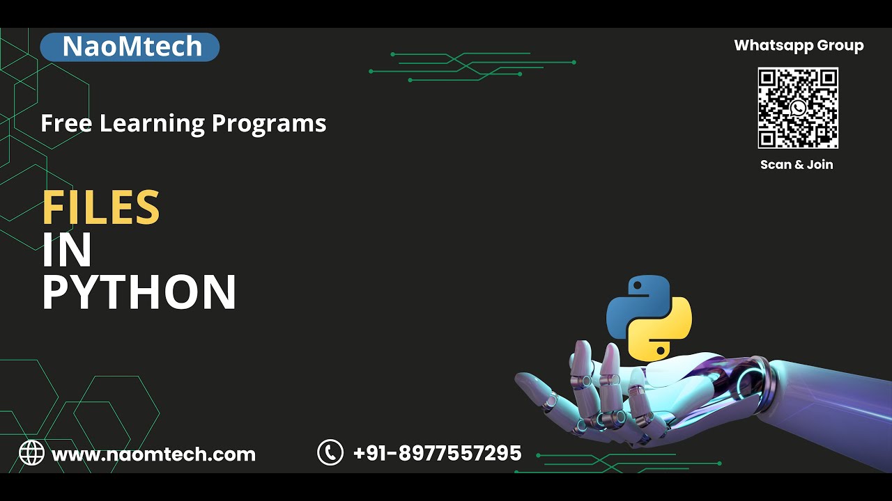 29. Mastering Python | File Handling | Xlrd Module| Excel Files | Create, Read and Write - YouTube