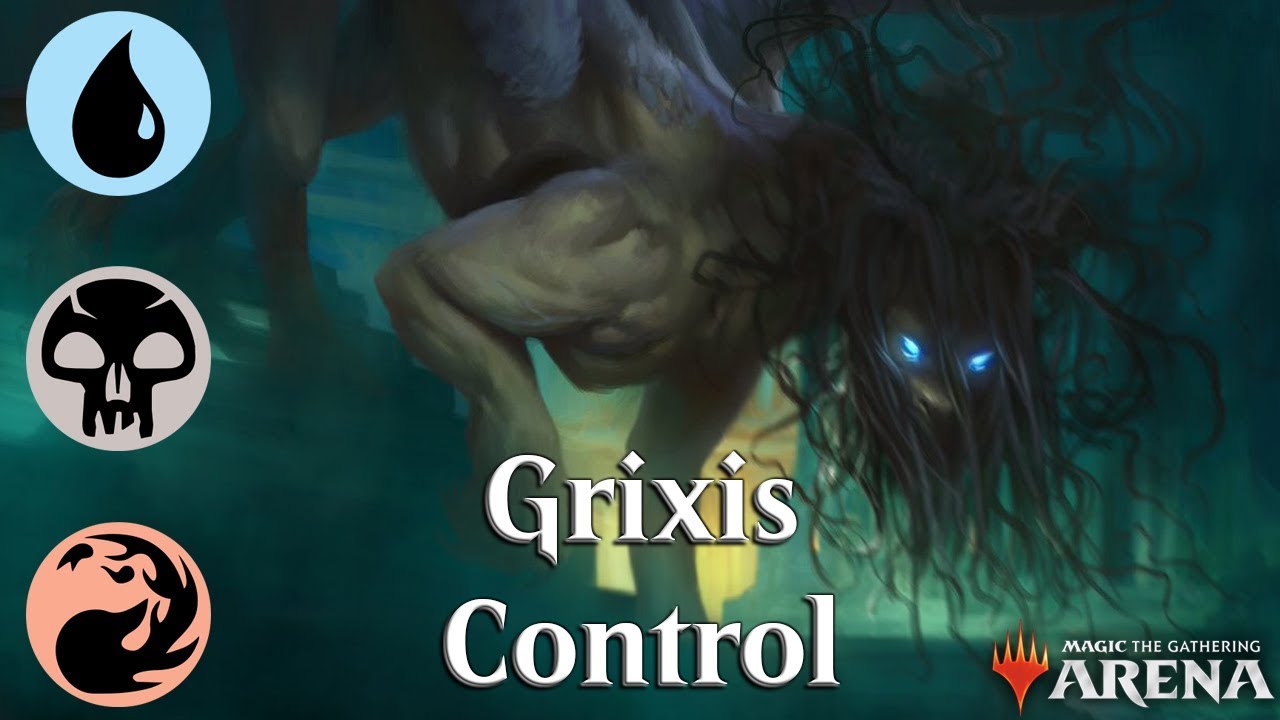 MTG Arena GRN | Grixis Control DeckTech [Precognition] - YouTube