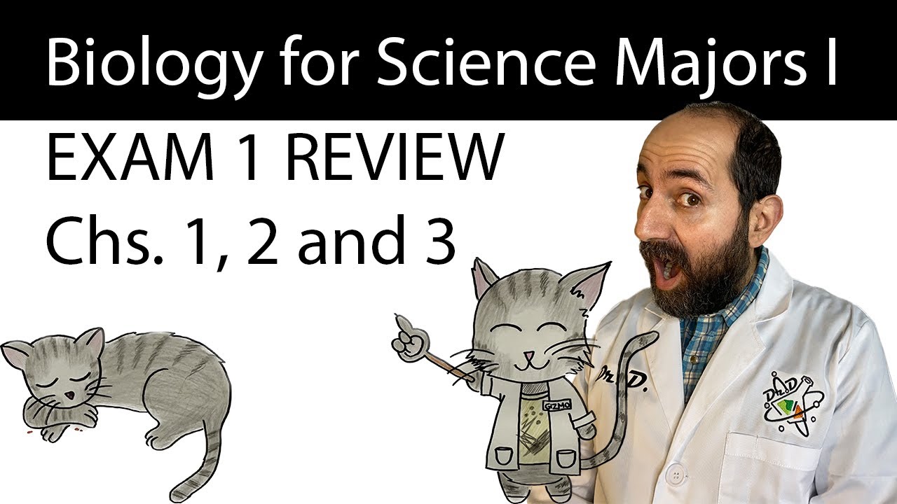 BIOL 1406 Exam 1 Review - Chapters 1, 2, and 3 - YouTube