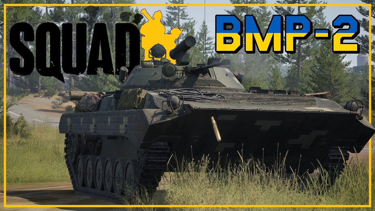 Hitting their supply line with the AFU BMP-2 | Squad Armour Gameplay ...