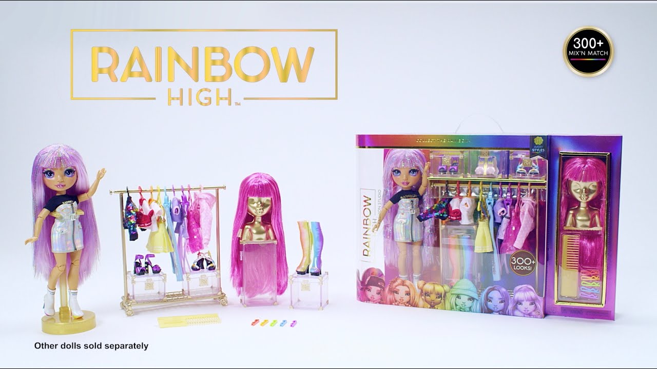 Rainbow High | Fashion Studio Animated Stop Motion - YouTube