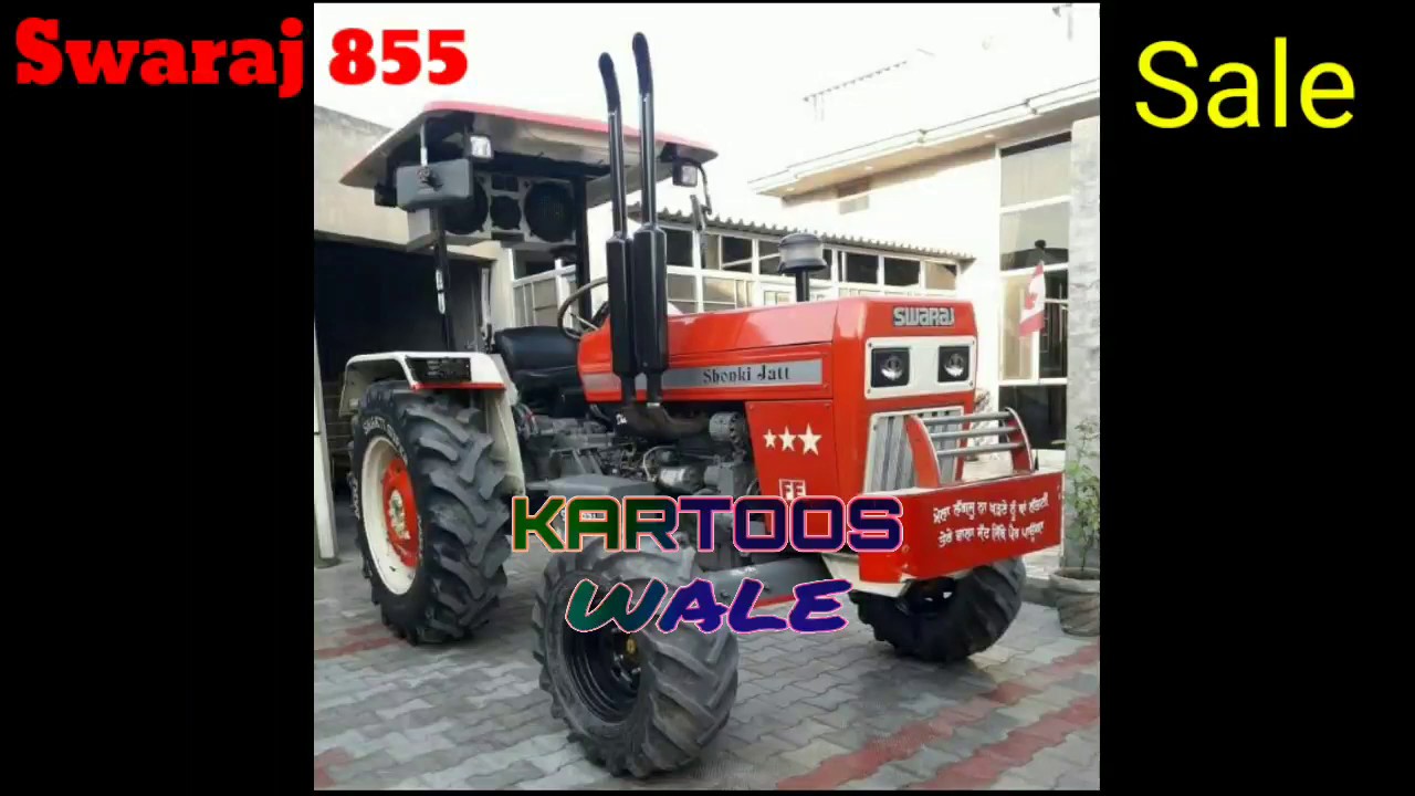 Swaraj 855 sale 2007 model full modified - YouTube