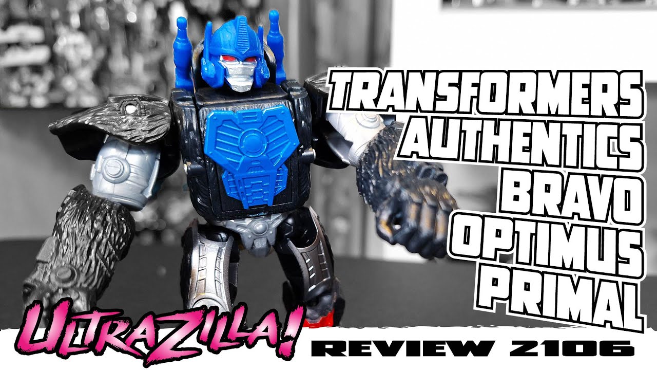 TRANSFORMERS AUTHENTICS BRAVO OPTIMUS PRIMAL | Review 2106 - YouTube