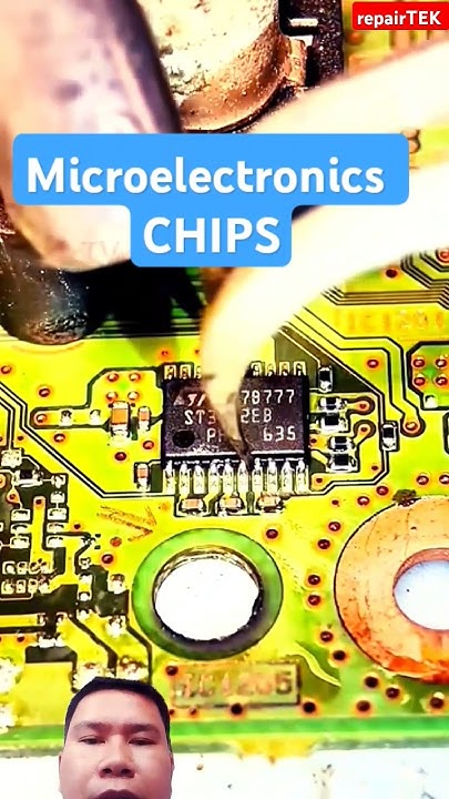 Microelectronics CHIPS #tutorial #experiment #collaborative #shorts #chip #reballing - YouTube