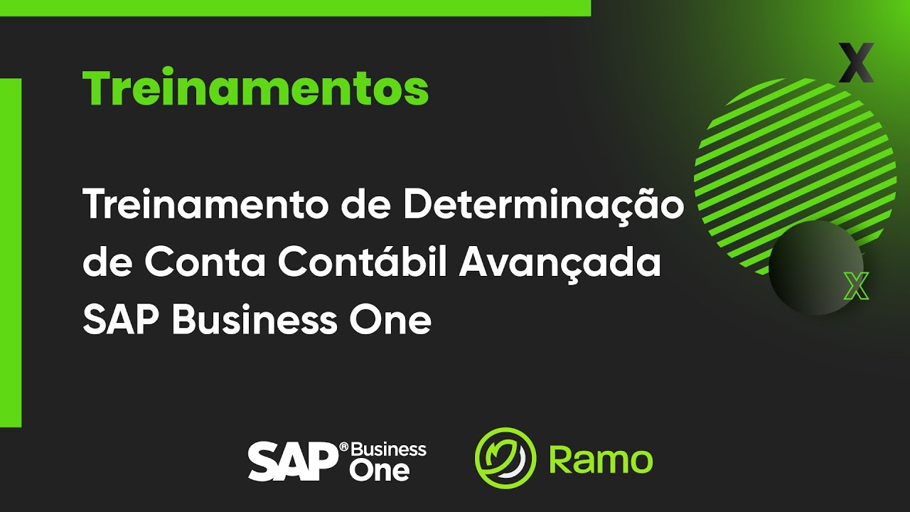 Treinamento de Determinação de Conta Contábil Avançada no SAP Business ...