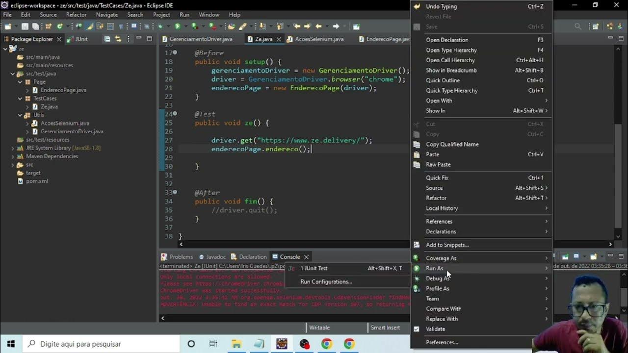 Automação de Testes! Com Java e Selenium | Test Automation | 02 - YouTube