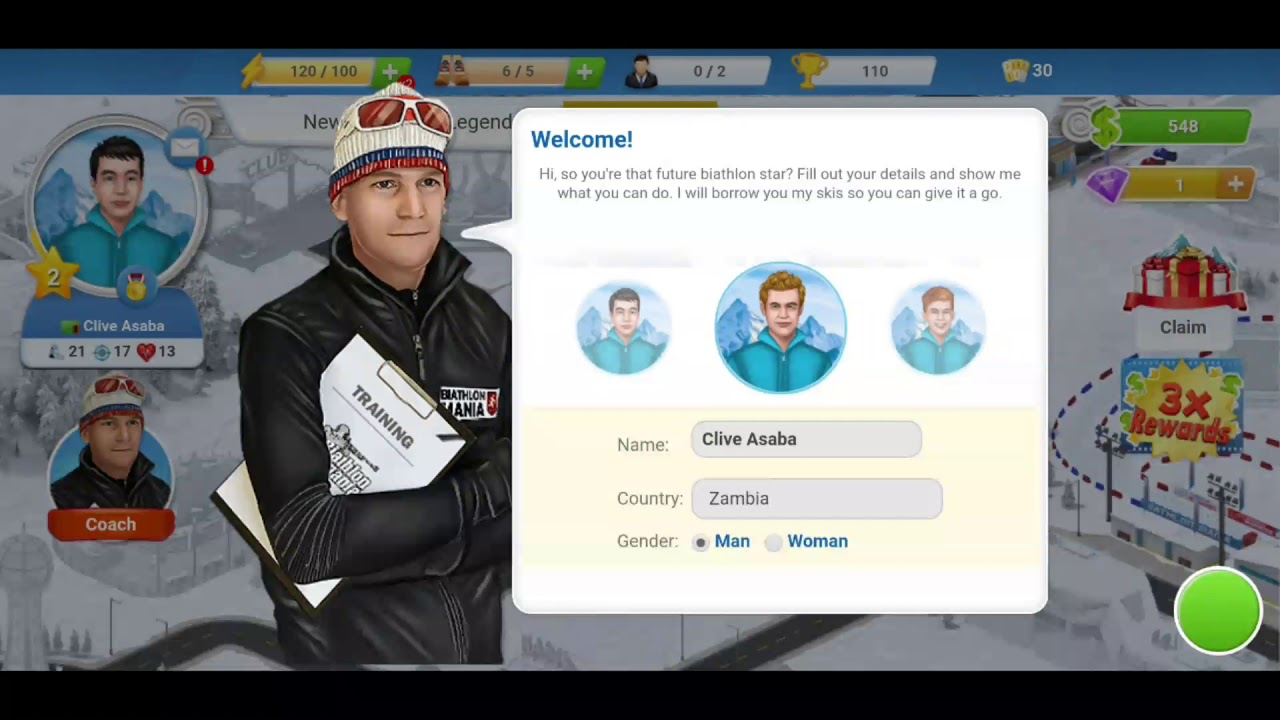 Biathlon Mania Walkthrough Gameplay Part 1 ( Android, iOS ) - YouTube