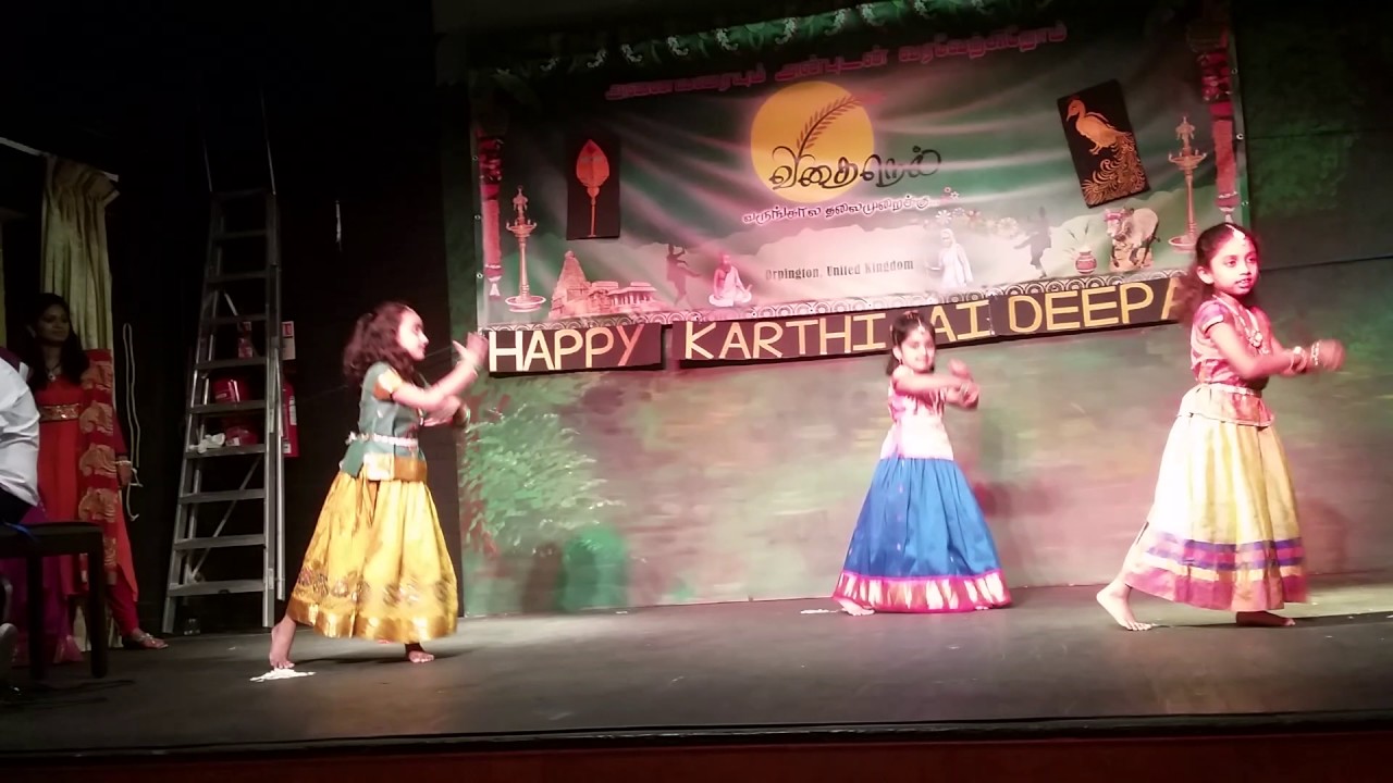 London Tamil Children's dance. (Mithra, Shivani and Diya) - YouTube