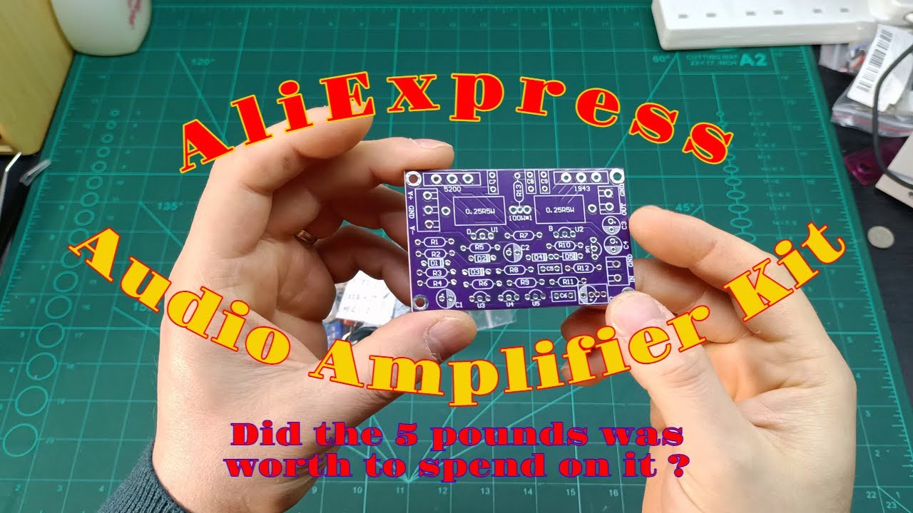 AliExpress audio amplifier kit part1 Always check your components and ...