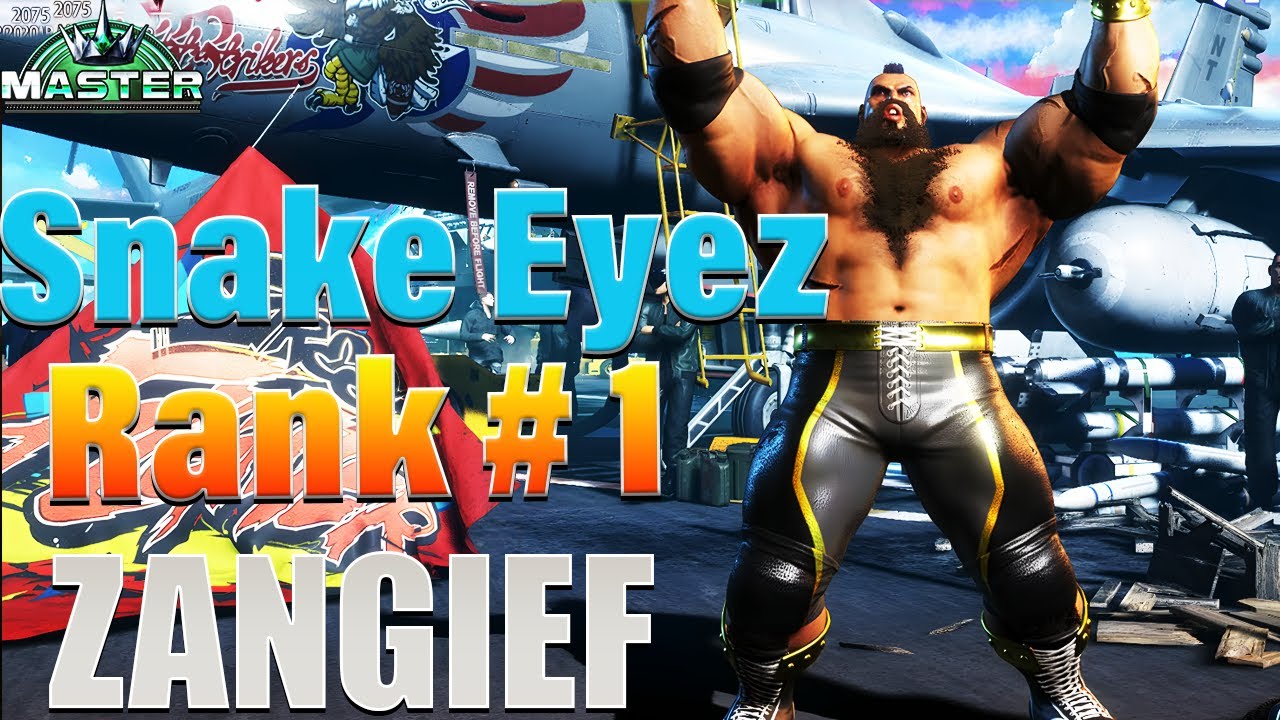 sf6 - Snake Eyez World Rank no.1 Zangief ! - YouTube