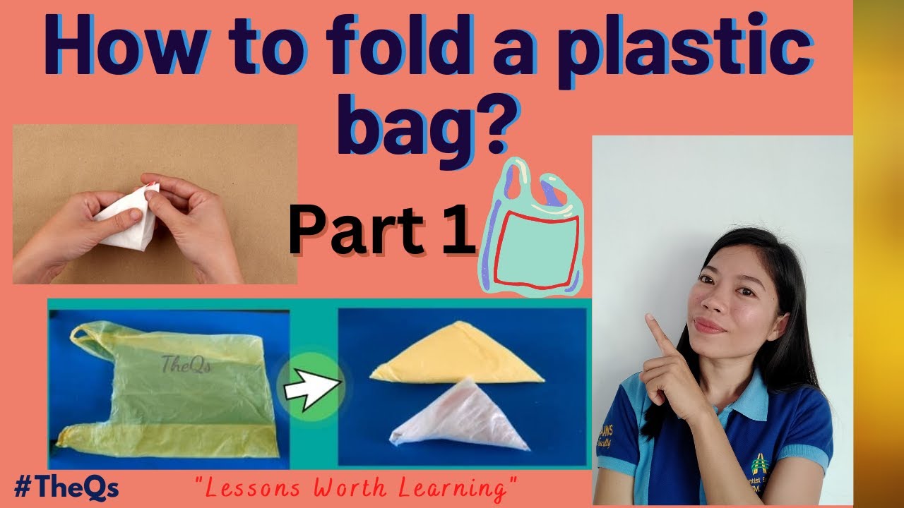 Folding Plastic (PART 1) | Triangle shape| Tutorial Video| HELE class ...