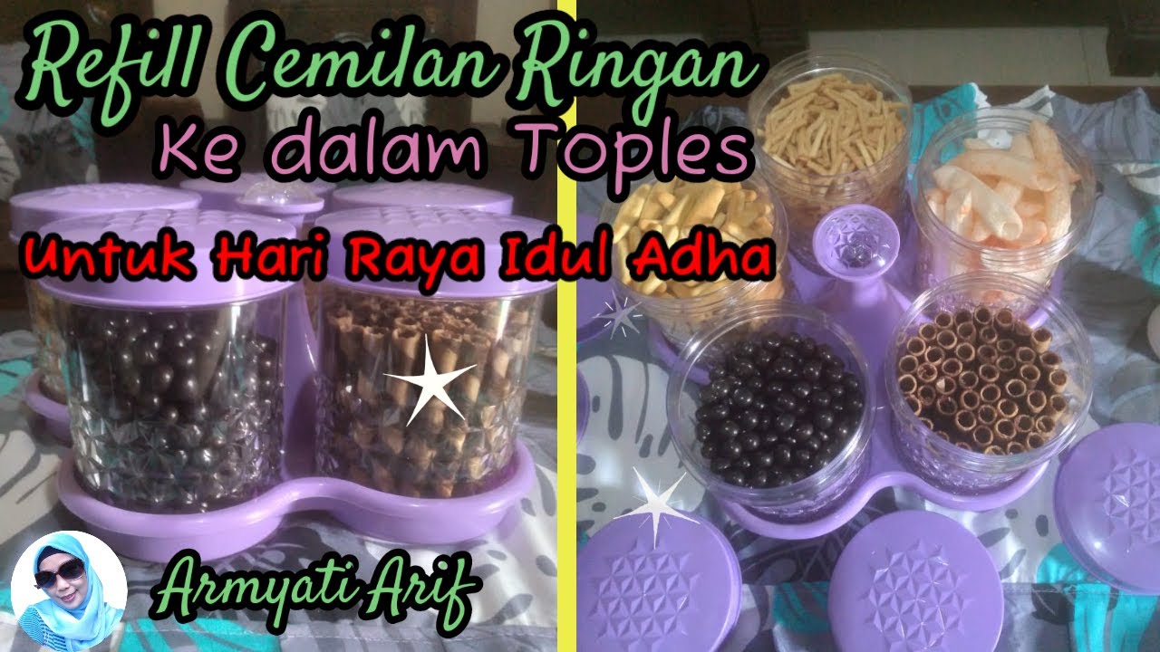 Refill Cemilan Ringan Ke dalam Toples Menyambut Hari Raya Idul Adha ...