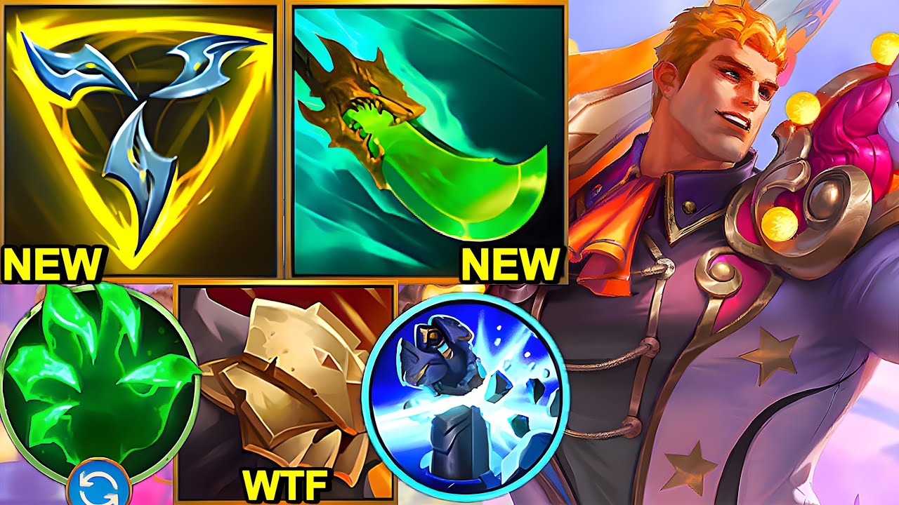 Wild Rift China Garen Top - NEW Trinity Force & Spear of Shojin GAREN ...