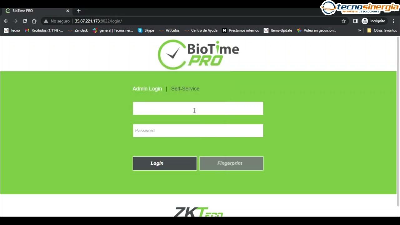 Tutorial agregar MB460 a BioTime Pro de ZKTeco - YouTube