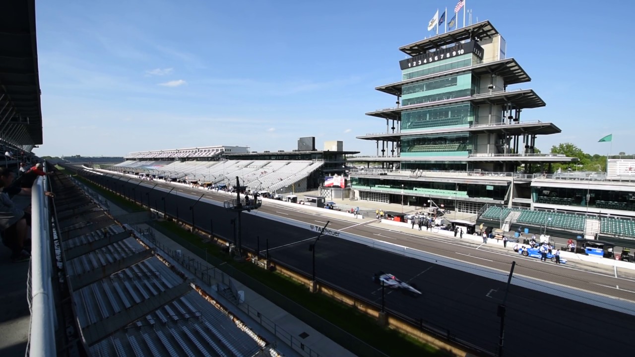 Indianapolis 500 Opening Day - Practice Concludes From The Front ...