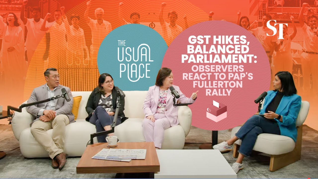 [LIVE] GE2025 Special #5 - Let's watch the PAP lunchtime rally together ...