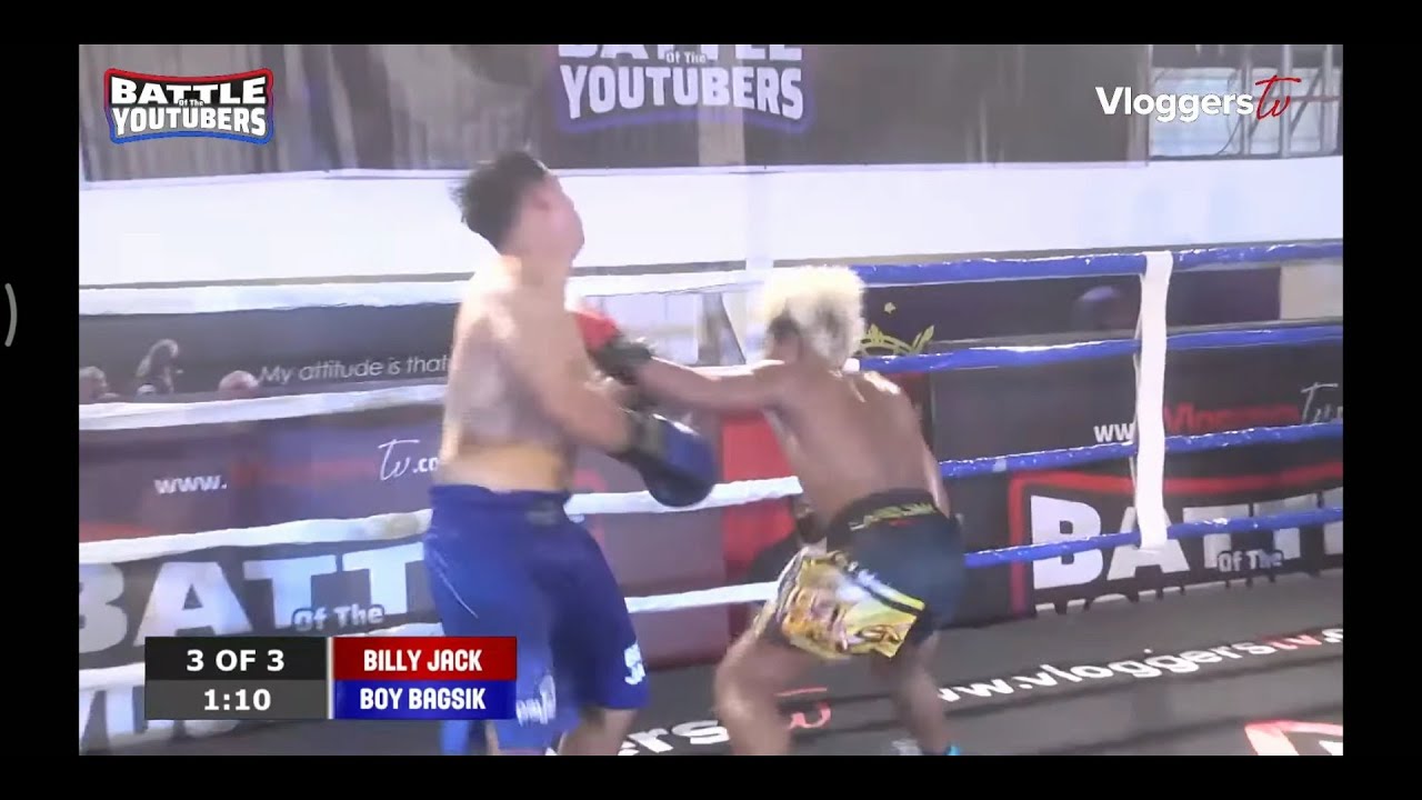 Boy bagsik vs billy Jack sanchez, basag ang panga ni billy jack, battle ...