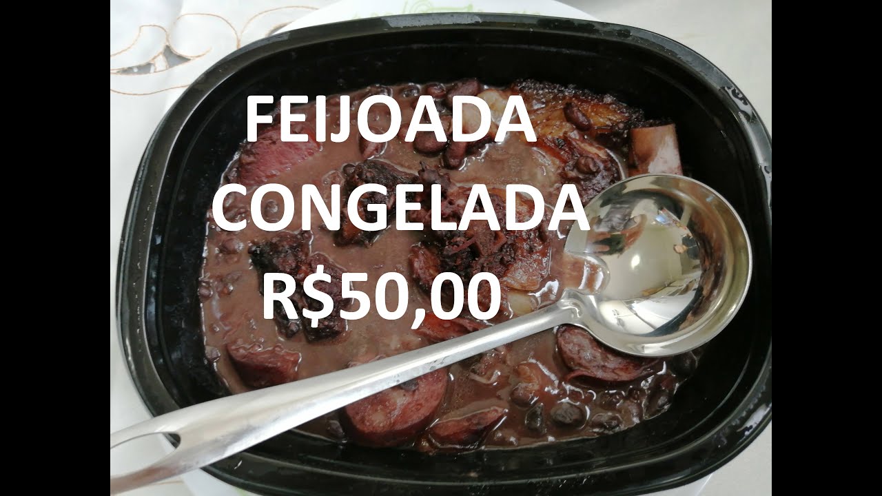 FEIJOADA CONGELADA PARA 2 PESSOAS - YouTube
