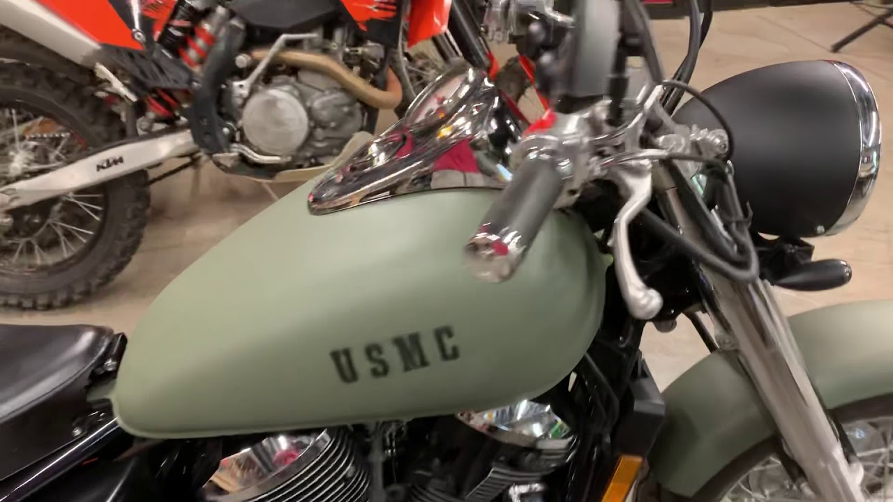 USMC Custom Bobber - YouTube