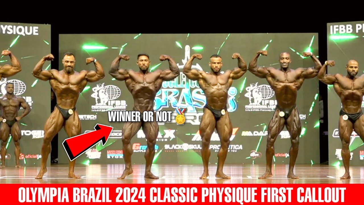 Classic Physique First Call Out 😍 | Olympia Brazil 2024 - YouTube