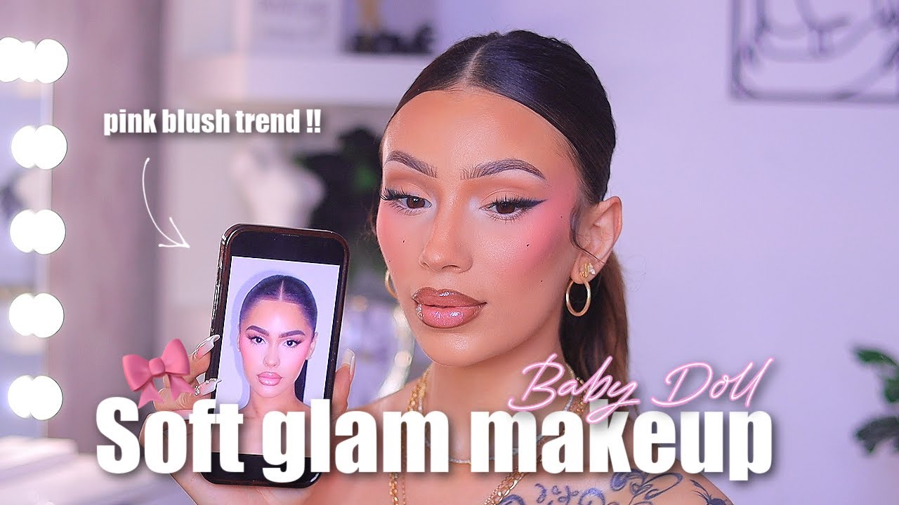 BABY DOLL MAKEUP TUTORIAL 🎀 | INSPIRED BY LOUISDOLLHOUSE PINK BLUSH ...
