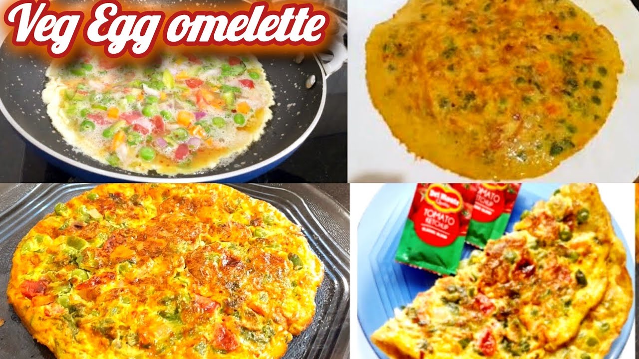 mixed Vegetable egg omelette | breakfast recipe |easy and simple ...