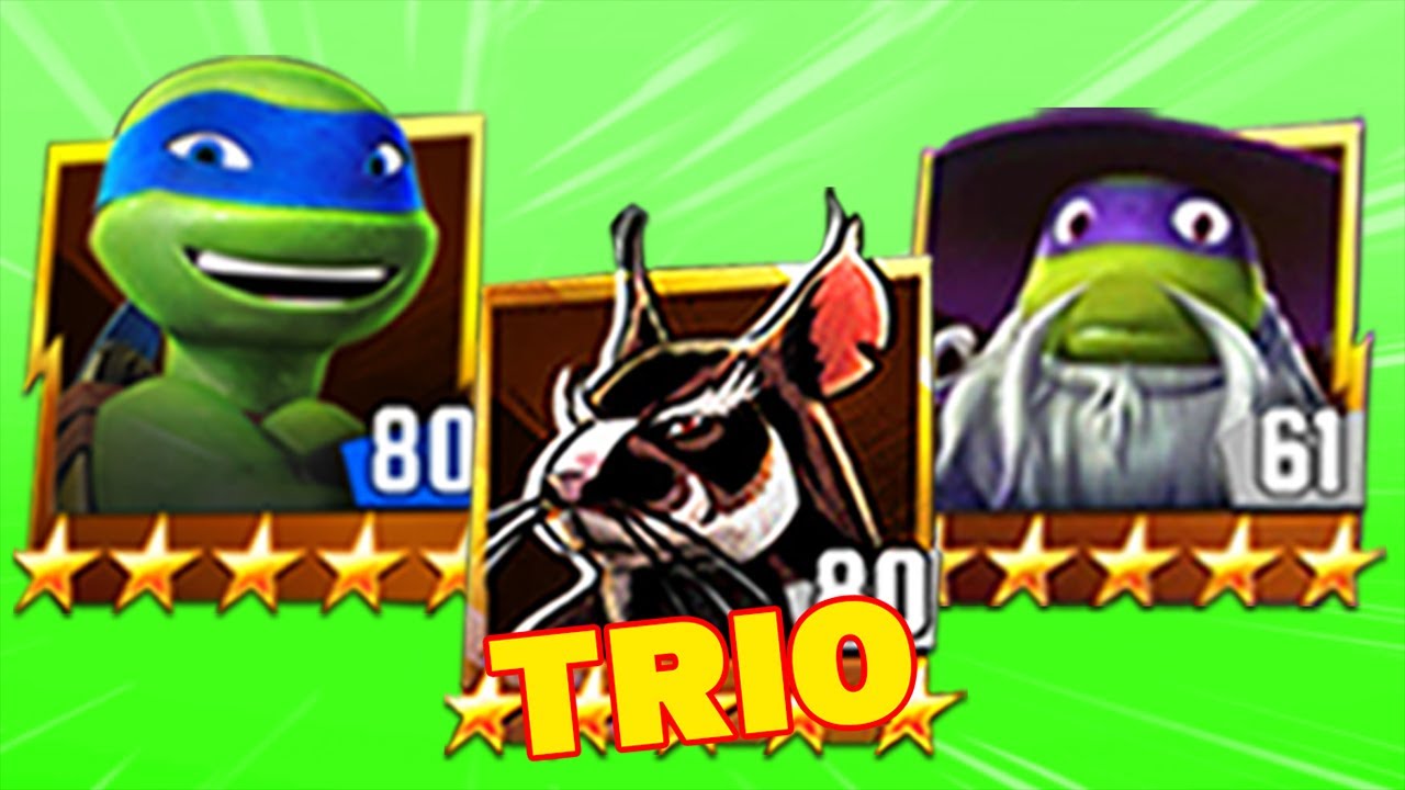 TMNT Legends Splinter, Leo, Donnie Larp Trio - YouTube