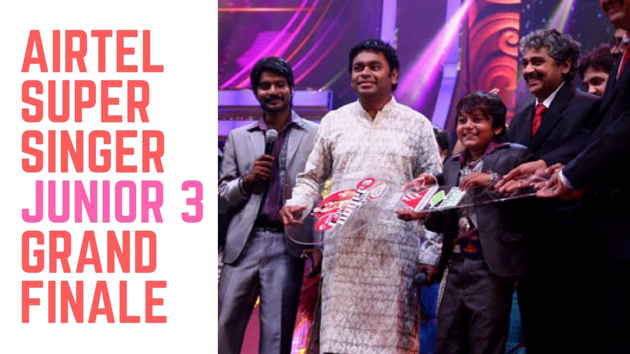 Result Announcement Airtel Super Singer Junior 3 Grand Finale AAJEEDH ...