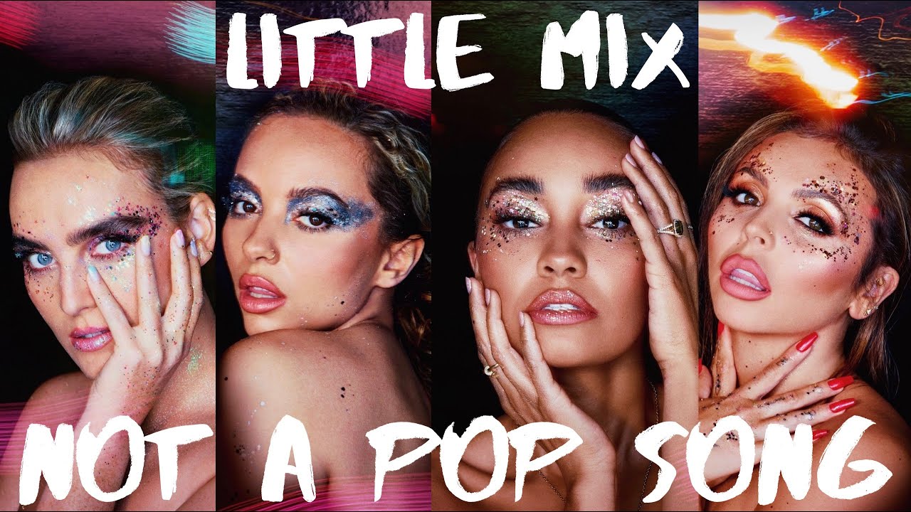 Little Mix - Not a Pop Song | Lyric Video. - YouTube