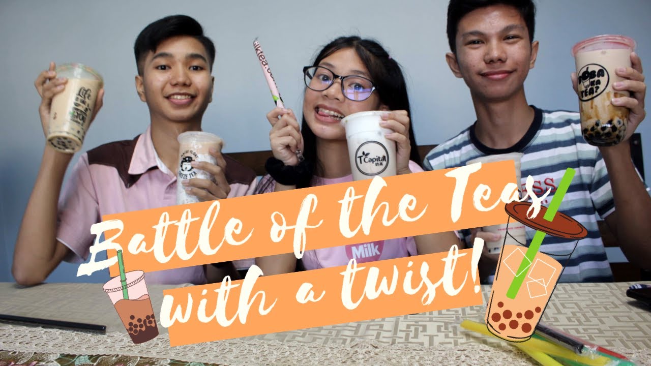 BATTLE OF THE TEAS WITH A TWIST LASINGGERO?! ♡ - YouTube