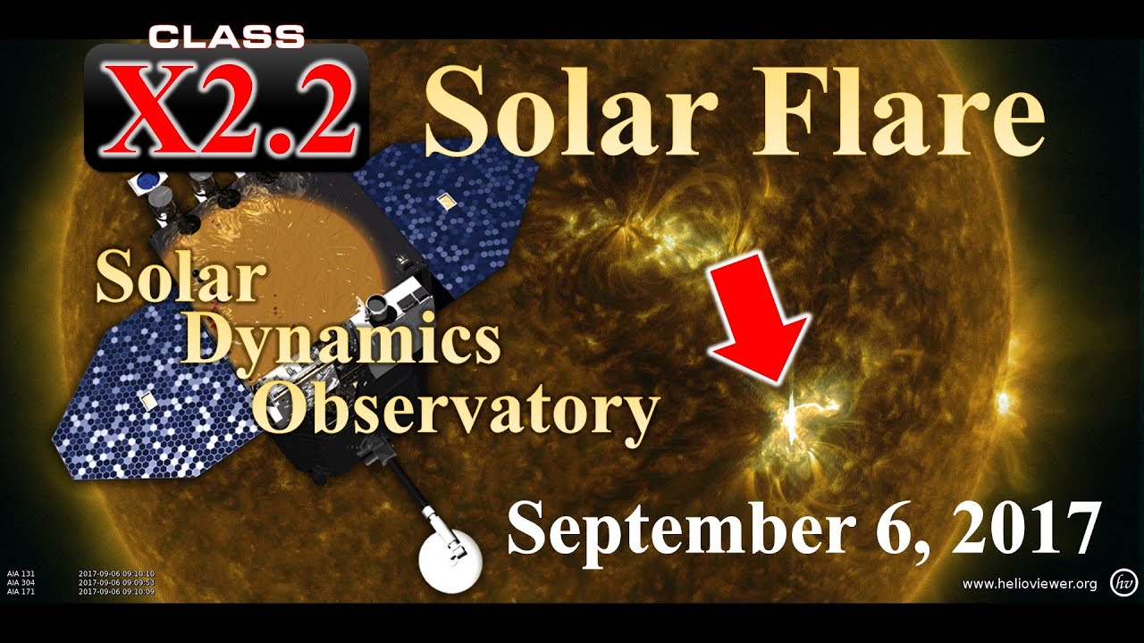 Solar Flare | X2.2 Class | 06/09/2017 | NASA | Solar Dynamics ...