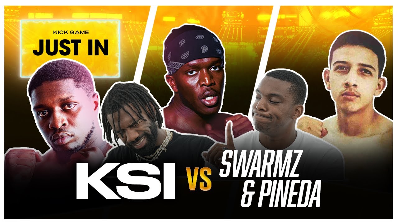 KSI vs Swarmz & Luis Pineda Predictions | Just In | Kick Game - YouTube