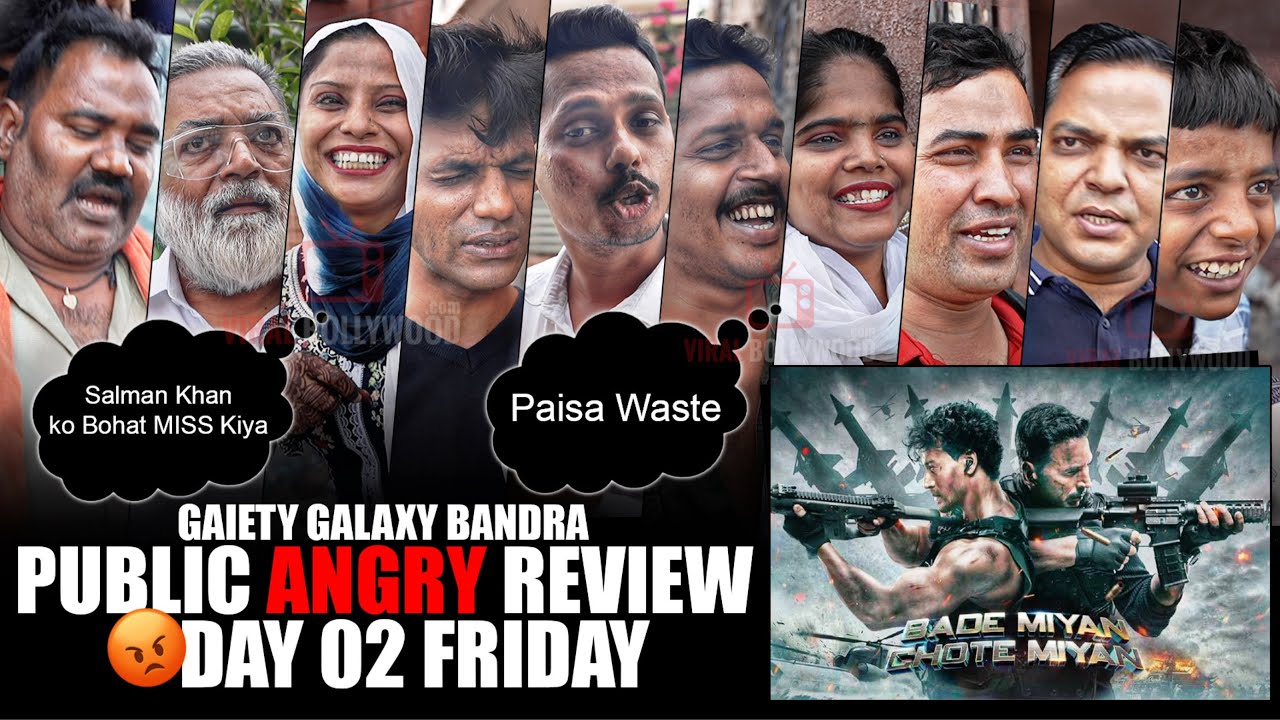 Bade Miyan Chote Miyan | Day 02 Friday | Public Unexpected Review ...