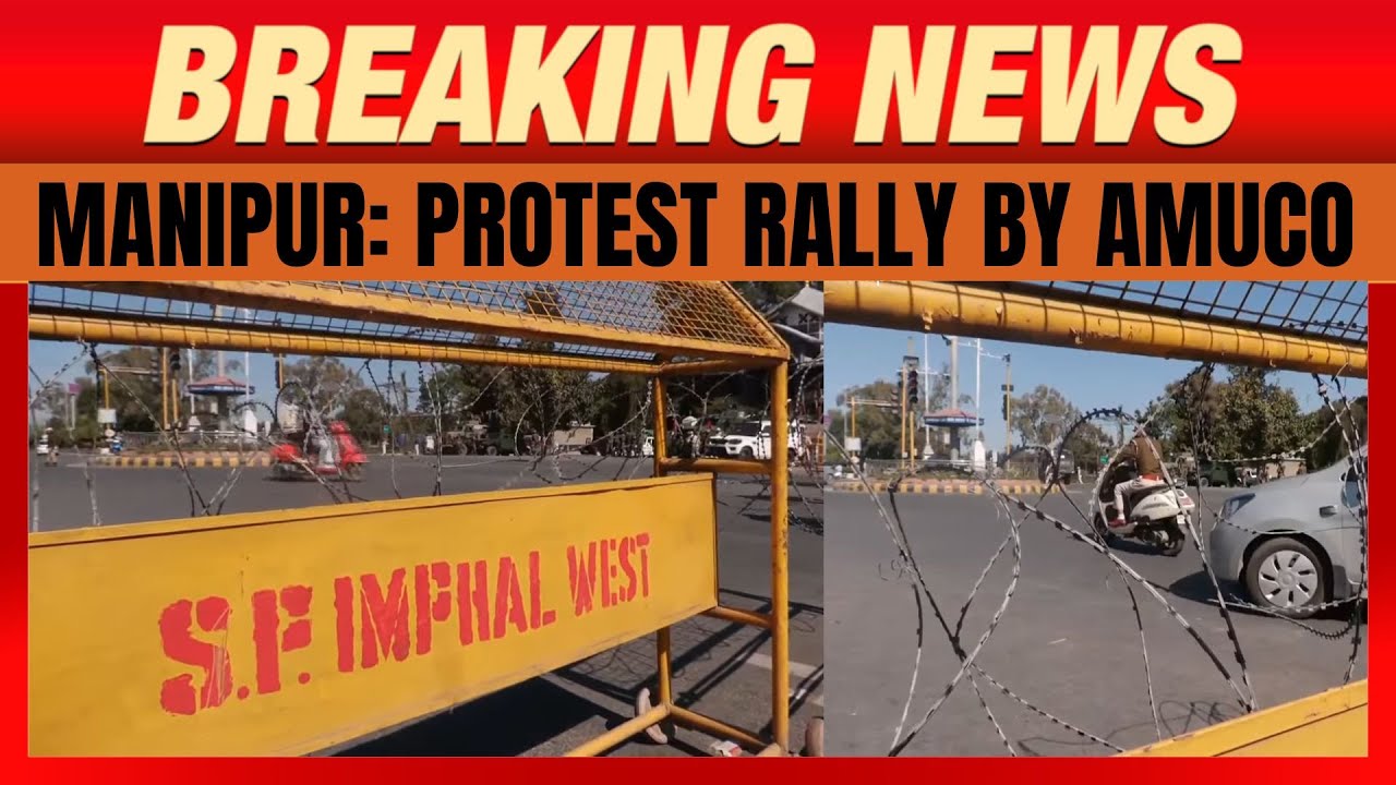 Manipur | Protest Rally by AMUCO: Kwakeithel to Keishampat, Imphal ...