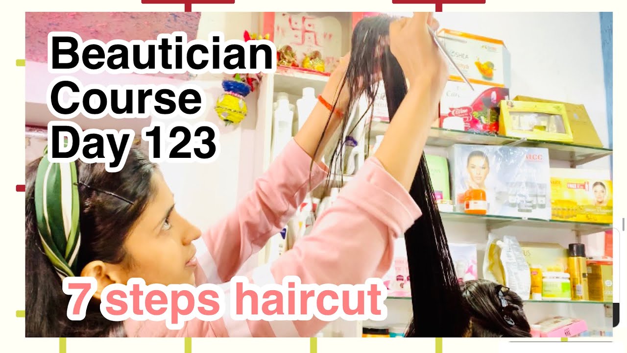 7step haircut 💇‍♀️ | advanced 7 step hair cutting - YouTube
