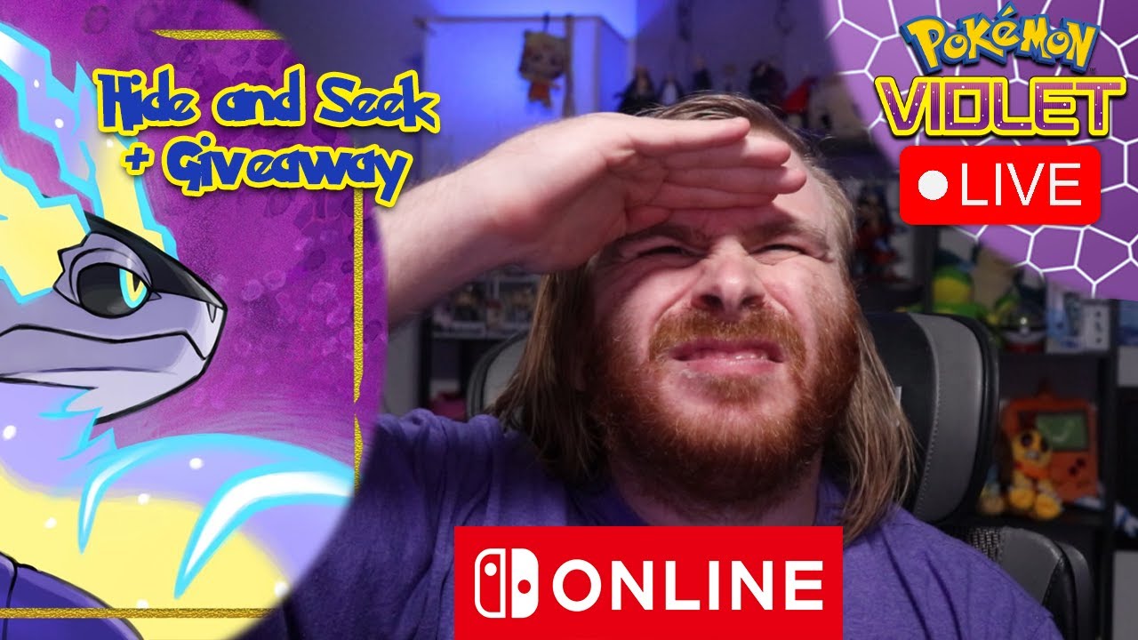 3 month Nintendo Online Giveaway!! | Pokemon Scarlet Violet hide and ...