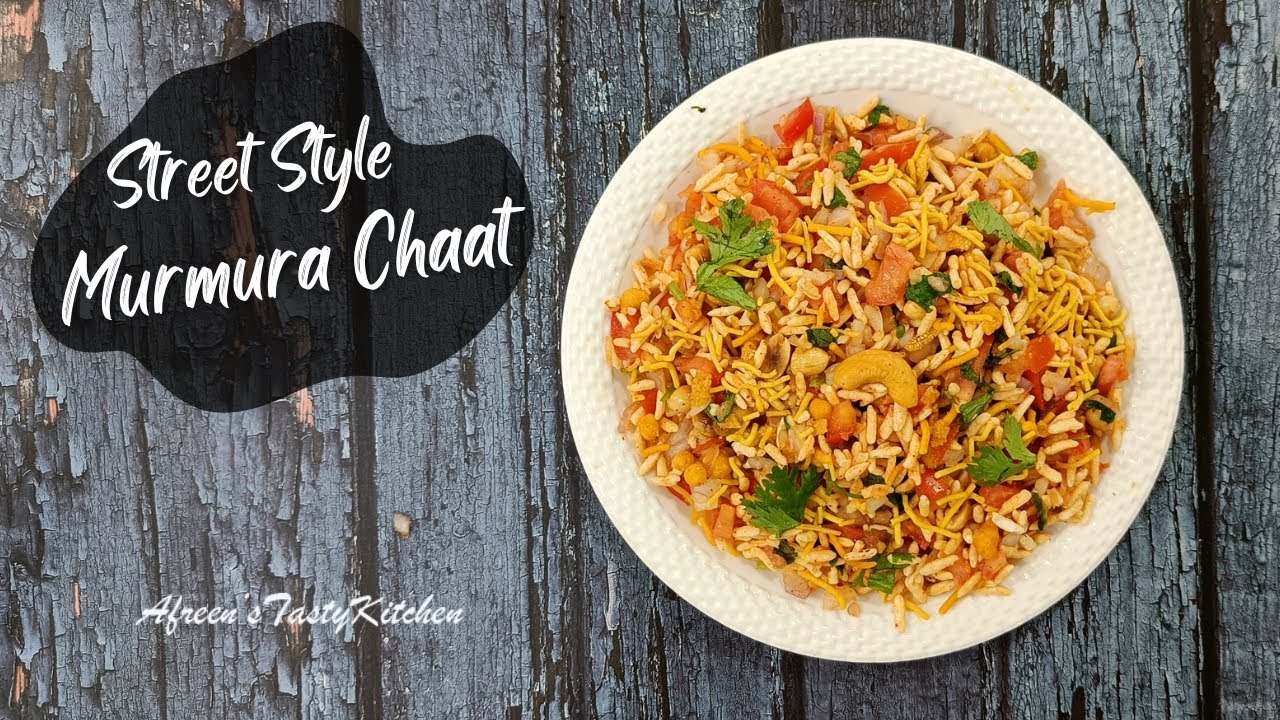 Street Style Bhelpuri | Munta Masala | Murmura Chaat | Afreen's Tasty ...