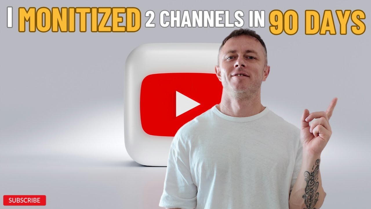 How I Monetized 2 YouTube Channels in Less Than 90 Days - YouTube