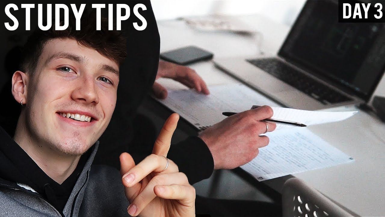 STUDYING TIPS for Students & MY TOP 5 TIPS - DAY 3 - YouTube