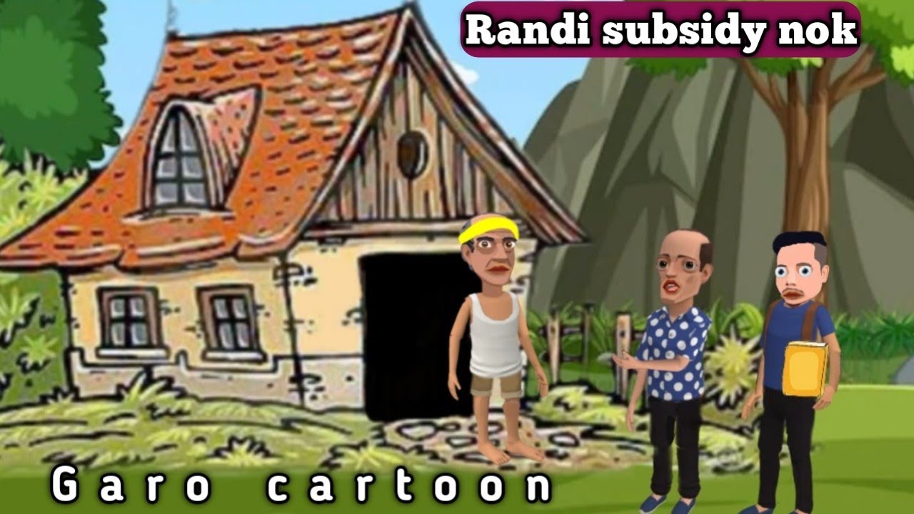Randi subsidy nok |garo cartoon @g2xcomedy - YouTube