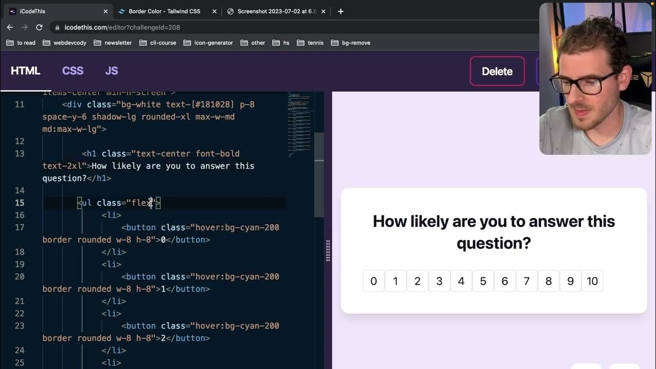 Coding A Feedback Modal Using Tailwindcss Youtube