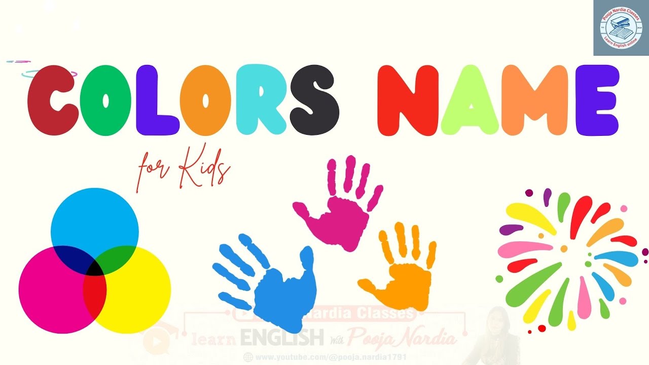 Colours name I Colours name for Kids to Learn I रंगों के नाम I learn ...