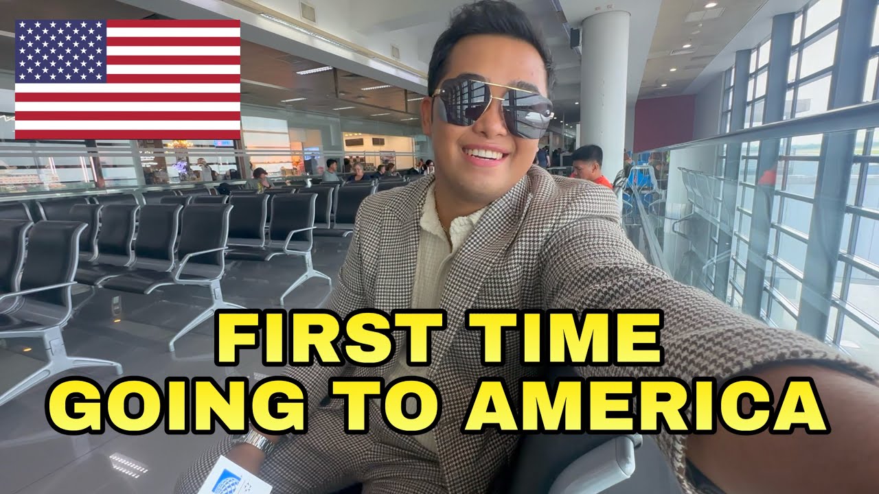 FIRST TIME FLYING TO UNITED STATES OF AMERICA! - YouTube