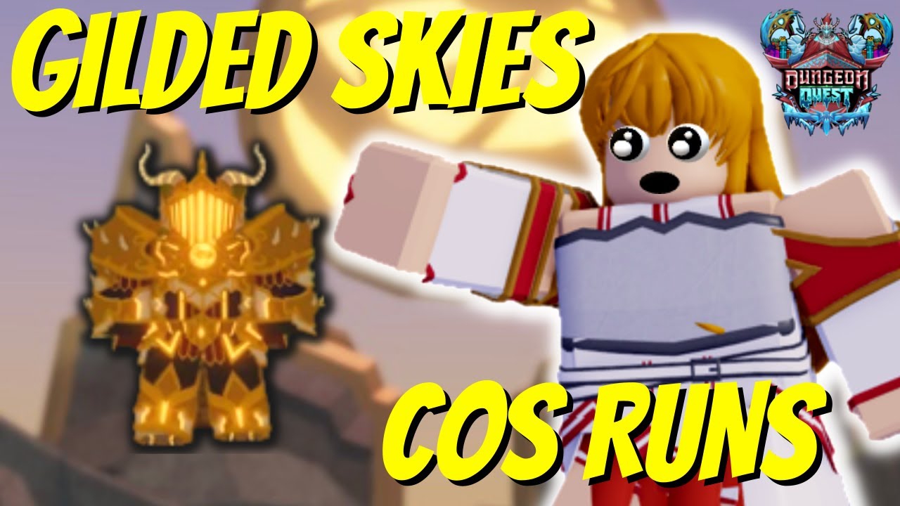 🔴 Live Roblox // Dungeon Quest // Gilded Skies Cosmetic Runs & Good ...