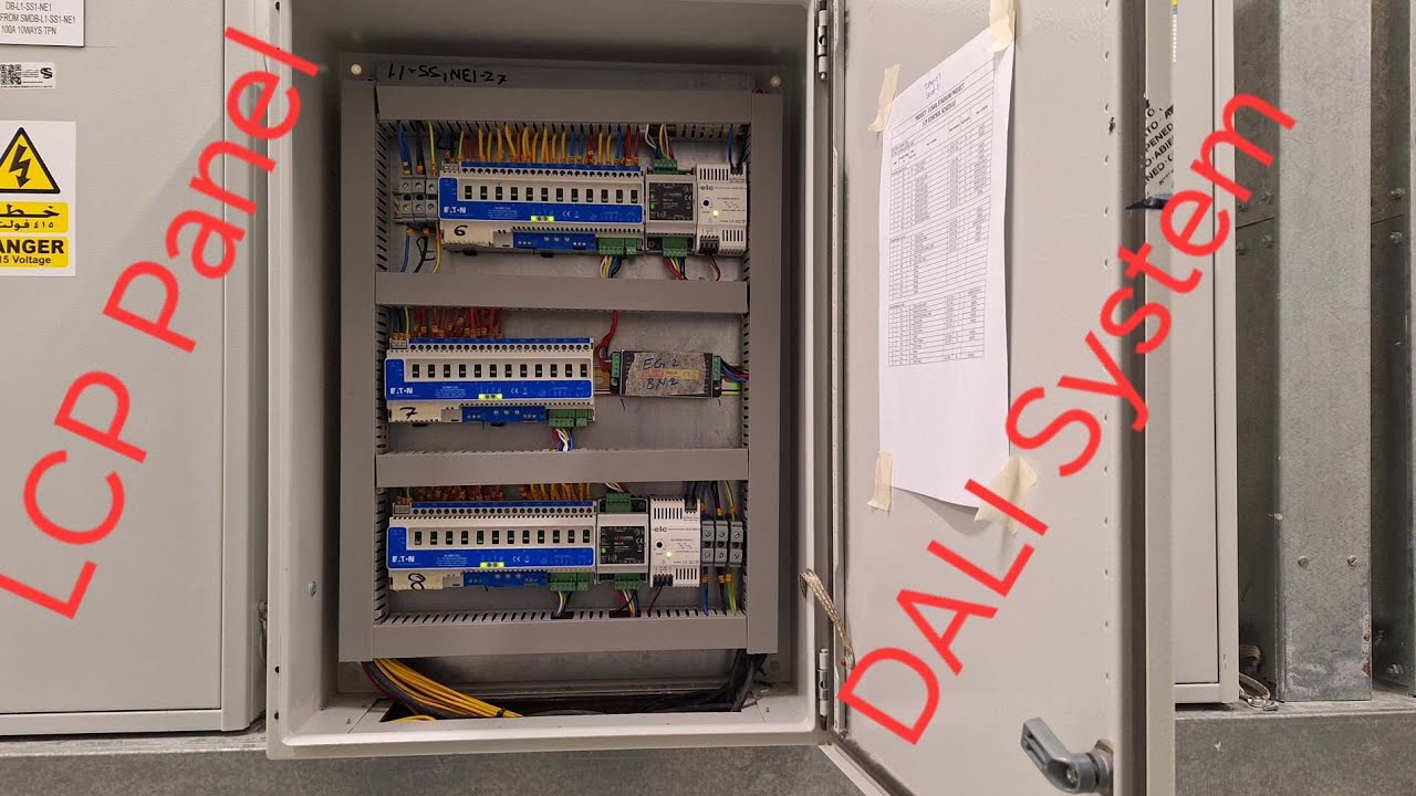 What is LCP panel, what is DALI system - YouTube
