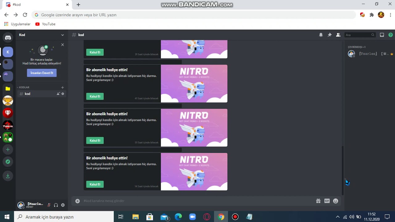 Discord Nitro - Boost Hilesi 🚀[kanıtlı]🚀 - YouTube