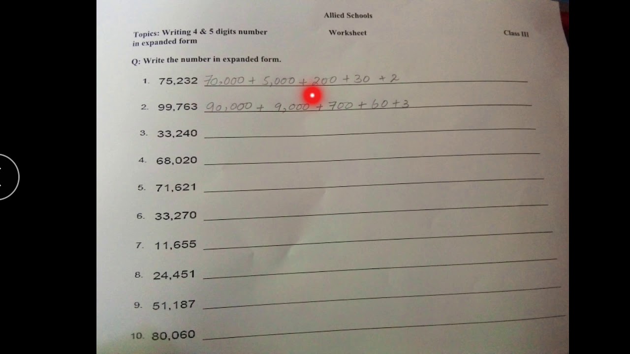 class 3 math lecture 13 - YouTube