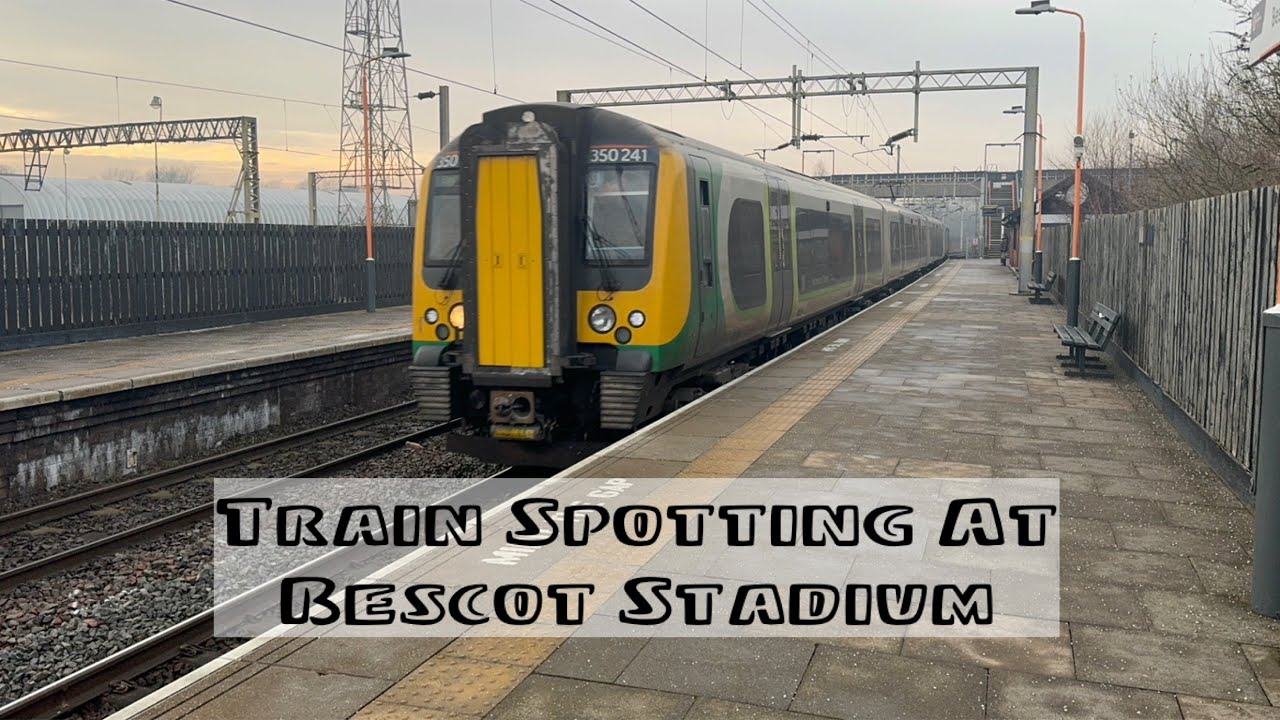 Train Spotting at Bescot Stadium - YouTube