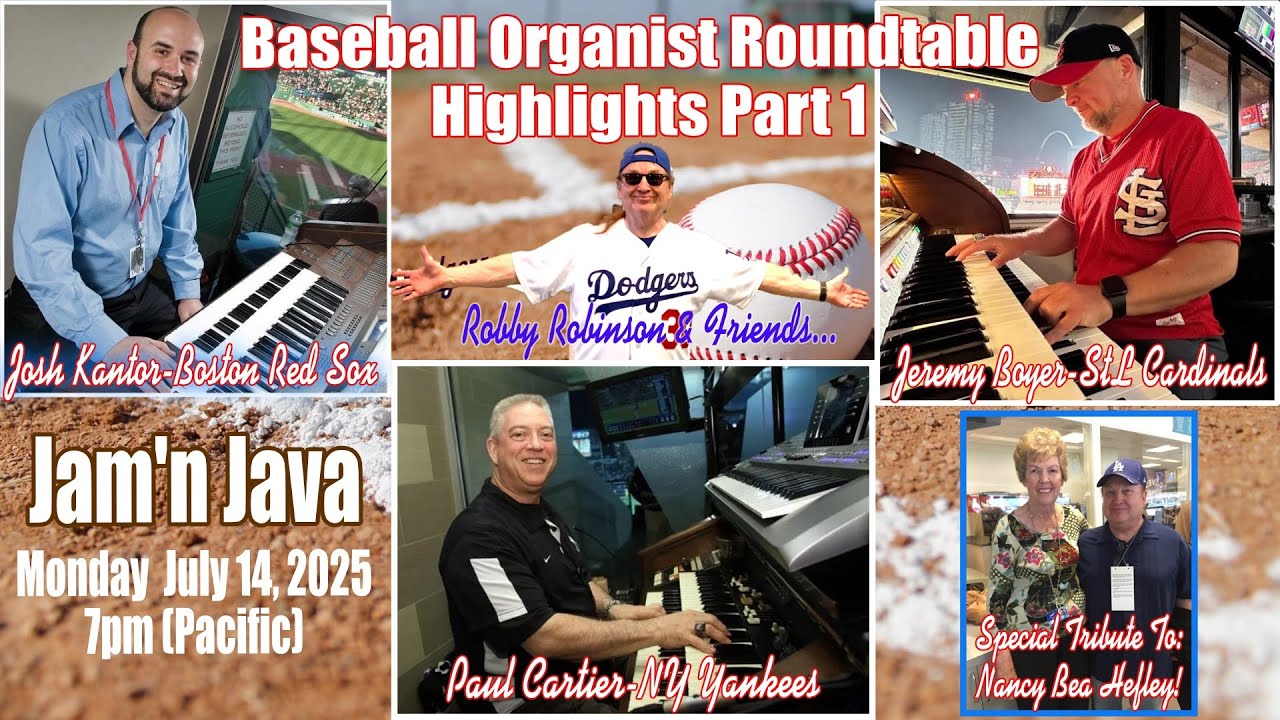 ⚾🎹 Baseball Organist Roundtable 2025 - Highlights (Part 1) 🎹⚾ - YouTube