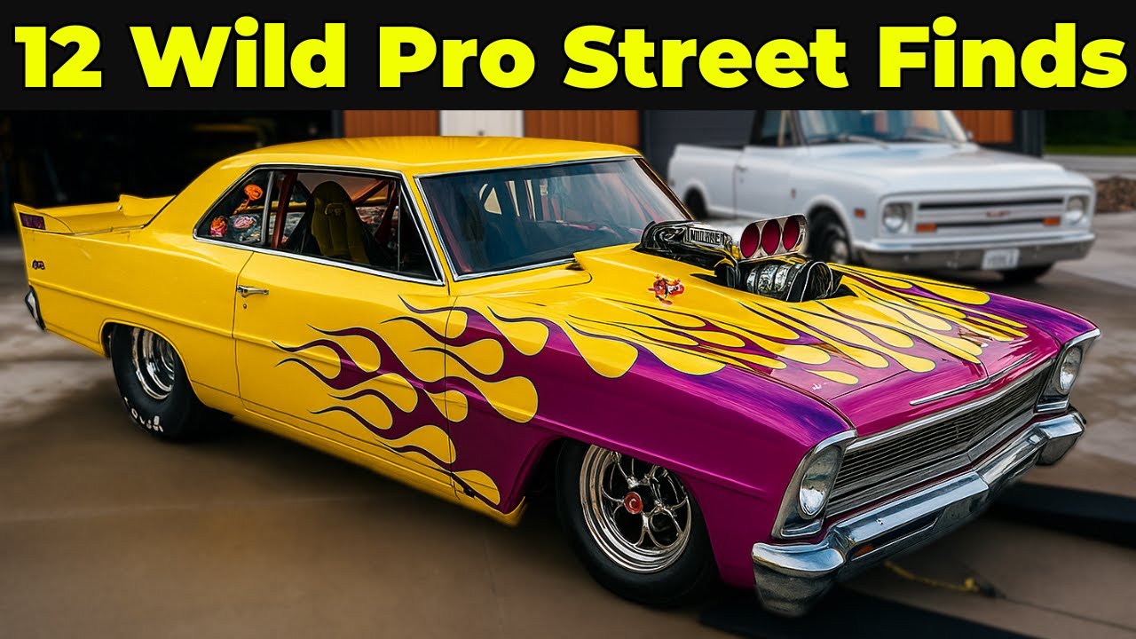 12 Wild PRO STREET Vehicles for Sale! LOUD, LEGAL and FAST!! - YouTube